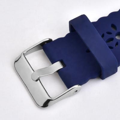 China Faixa de relógio cinzelada 38mm da borracha de silicone 42mm para o relógio 7 de Apple 6 5 4 3 2 1 à venda