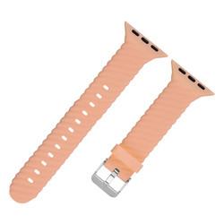 China 38 40 42 44mm de Riemband van het Silicone Rubberhorloge voor Apple-Horloge 7 6 5 4 3 2 1 Te koop