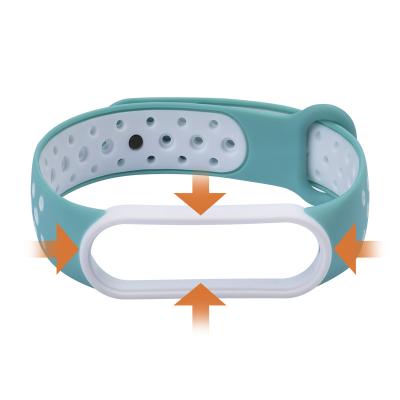 Cina cinghia del cinturino del silicone di 38mm 40mm 42mm 44mm per il Se 6 dell'orologio di Apple 5 4 3 2 1 in vendita