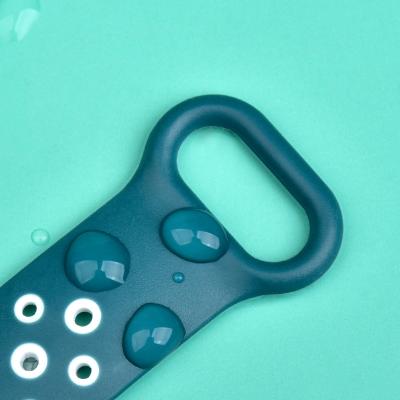 Cina cinghia del cinturino del silicone di 38mm 40mm 42mm 44mm per il Se 6 dell'orologio di Apple 5 4 3 2 1 in vendita