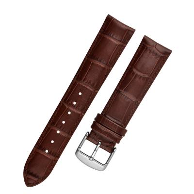 China Uitstekende Snelle van het de Korrelleer van het Versie Krokodillepatroon het Horlogeriem 16 - 24mm Te koop