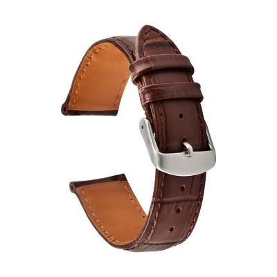 China Uitstekende Snelle van het de Korrelleer van het Versie Krokodillepatroon het Horlogeriem 16 - 24mm Te koop