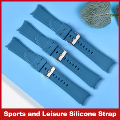 Cina I cinturini di orologio molli del silicone sgomitano i cinturini del silicone di progettazione del rilascio rapido in vendita