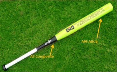 China Hybrid Little League Bat Barrel Diameter:2 1/4