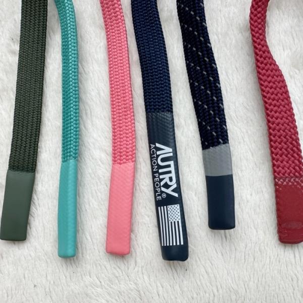 Cordoni di cotone di silicone da 100 cm per felpe accessori di stoffa