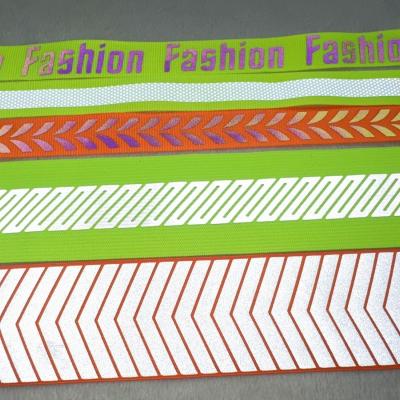 China Printed Polyester Webbing Tape - Holographic Letter/Butterfly for sale