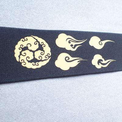 China Eco Friendly Multicolor 3D Silicone Printed Elastic Band for sale