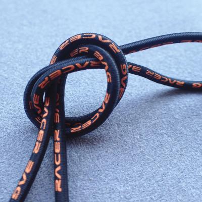 China Elastic Rubber Core 10mm Braided Bungee Cord for sale