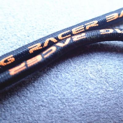 China Elastic Rubber Core 10mm Braided Bungee Cord for sale