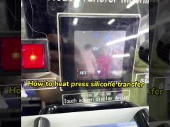 Como fazer a prensagem térmica de etiquetas de transferência de silicone?