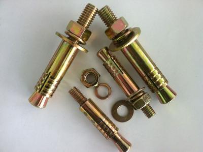 Cina Indurimento bullone d'ancoraggio di espansione del metallo M8 per calcestruzzo con il dado esagonale in vendita