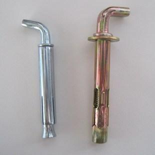 China Carbon Steel Concrete Hook Anchor Bolts , M6-M48 J Hook Anchor Bolts For Vehicle Accessories for sale