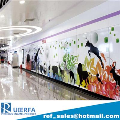 China Vitreous enamel Steel panel manufacturer China/fireproof and waterproof panel for hotel wall  A3 for sale