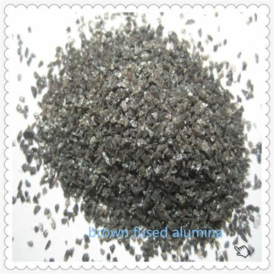 China Brown fused alumina abrasive for cutting and blasting for sale