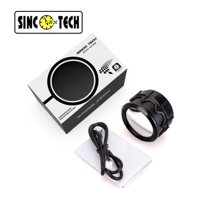 Cina Sinco Tech 6117B Calibro per auto LED 52mm Voltmetro Gauge Auto Mobile Meter Display in plastica in vendita