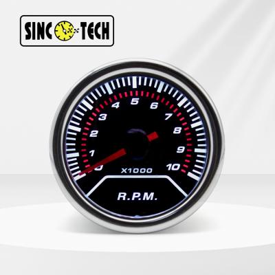 中国 8023T ポインター 52mm R.P.M ゲージ スピードメーター シンコ テック オート モバイル LED ディスプレイ タコメーター 販売のため
