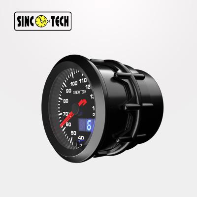 Cina Calibro elettronico LCD 52MM di temperatura di olio dell'esposizione 12v dell'ABS in vendita