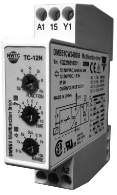 China Multifunction Timer Relay NWTC TC-12N for sale