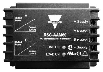 China Motor Controller Soft Starting Soft Stopping RSC-AAM60 for sale