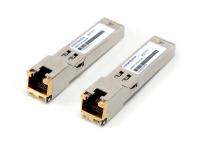China RJ-45 Connector SFP Optical Transceiver Foundry Compatible E1MG-TX for sale
