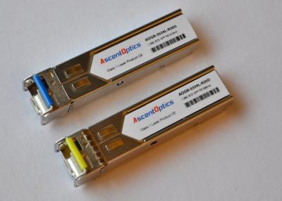中国 1000BASE-BX10-D/U J9142B のための 1490TX/1310RX HP のトランシーバー モジュール 10KM 販売のため
