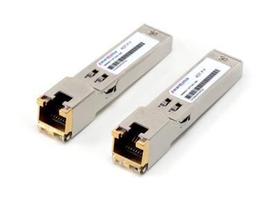 中国 OEM/ODM 1000BASE-T RJ45 100m SFP の光学トランシーバー モジュール 10065 販売のため