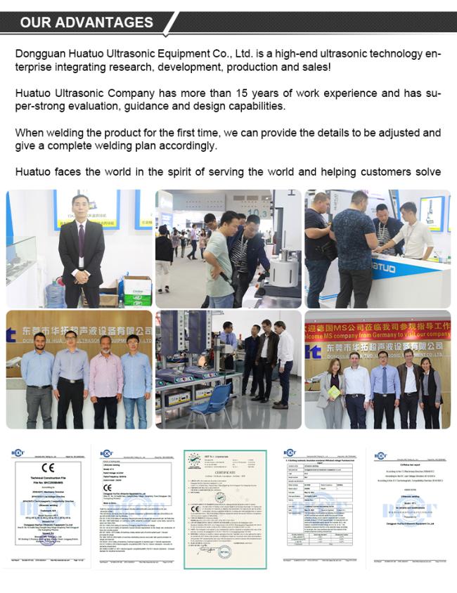 ultrasonic plastic welding machine for electronic parts