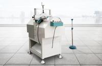 중국 정확한 자르는 Upvc 창 기계 V 노치 절단은 기계를 만들기 보았습니다 판매용