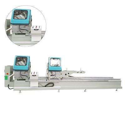 Cina La porta di alluminio e la finestra di CNC di alta precisione che fanno il taglio a macchina della testa del doppio hanno visto in vendita