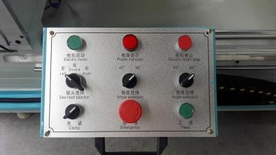 中国 プロフィールの二重ヘッド切断はドアの作成についてはアルミニウム窓機械を見ました 販売のため