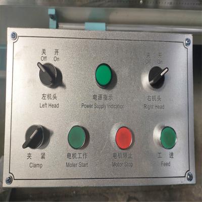 China Upvc Profile Pvc Machine Window Door Double Head Mitre Cutting Saw High Precision for sale