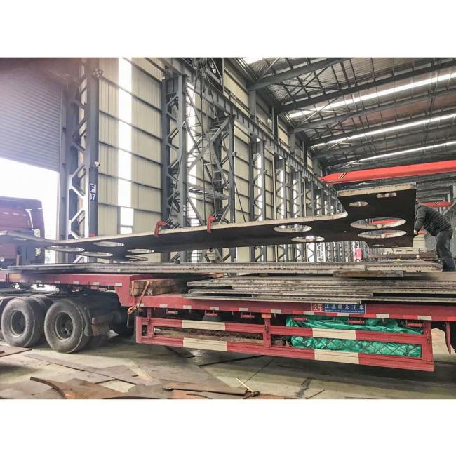 Carbon Steel Plate Custom Flame Cutting - Custom High Precision Steel Plate Parts for Mechanical Equipment