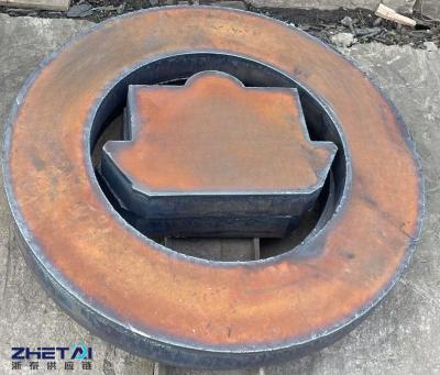China Op maat gesneden warmgewalste koolstof 8 mm 3 mm stalen plaat Te koop