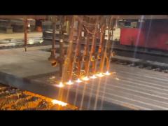 Placas de acero al carbono cortadas a la orden
