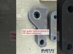 高品質のCNC炎切断部品の金属加工