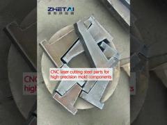 CNC-lasersnijden van staalonderdelen voor hoogprecisie-vormcomponenten