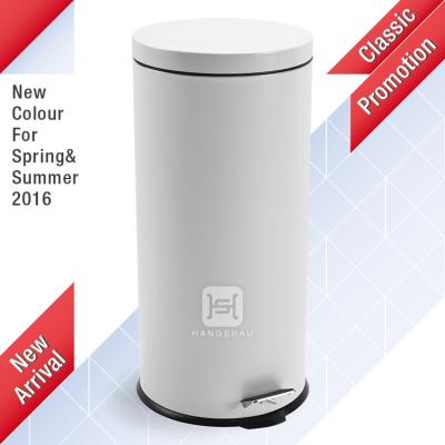 China white color large rubbish bin 30L for sale