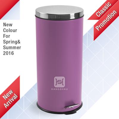 China 30L round pantone color food waste bin for sale
