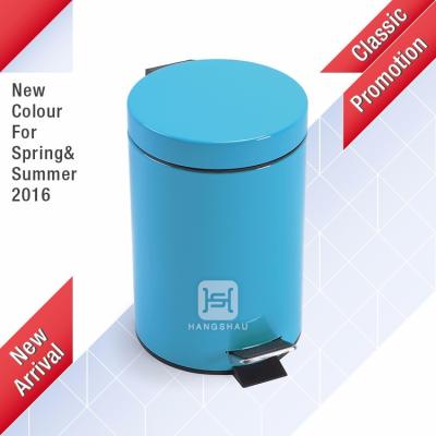 China 3 litter disposer food garbage can with powder coating surface for sale