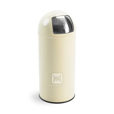 China 25L eco friendly garbage can push bin for sale