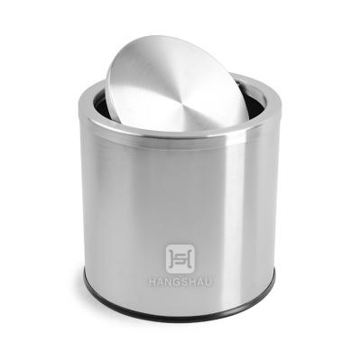 China stainless steel 10L swing out dust bin for sale