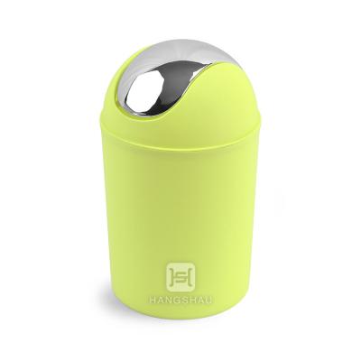 China yellow color little dust bin 3 litter for sale