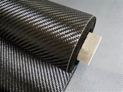 China Carbon Fiber Fabric (cloth), 1K/3K/6K/12K Twill/Plain High strength and Heat resistance for sale