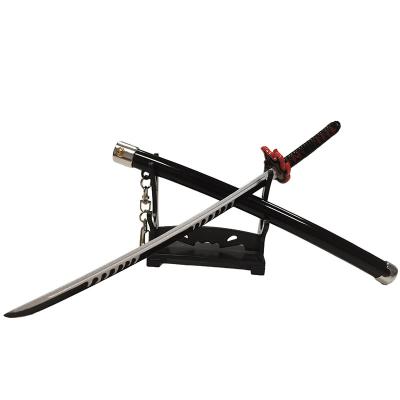 Cina Spada su ordinazione Katana Cosplay di Mini Toy Sword Keychain Demon Slayer del metallo in vendita