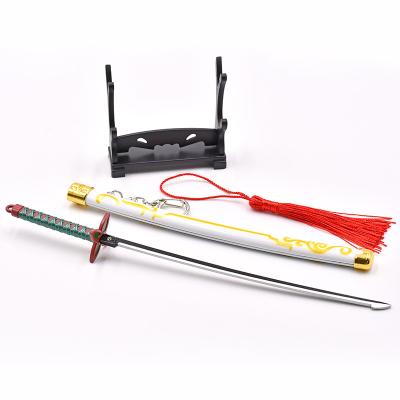 Cina Assassino a catena chiave Kochou Shinobu Katana Keychain del demone della spada di anime dell'OEM in vendita