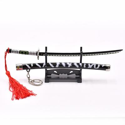 Cina Coltello automatico a catena chiave di pop-up di Shinazugawa Sanemi dell'assassino del demone della spada di anime del supporto dell'ABS in vendita