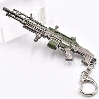 China Game Character Mini Metal Gun Models APEX Hero Spitfire Light Machine for sale