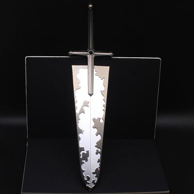 Cina OEM Asta Sword Keychain Inspired By Hot Japen Anime Black Clover Gift For Video Game Lover in vendita