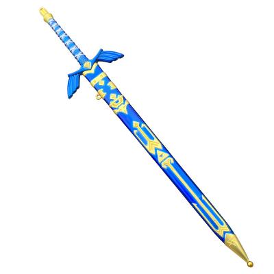 Cina ODM Anime Sword Keychains Model Miniature Alloy Sword With Display Stand in vendita