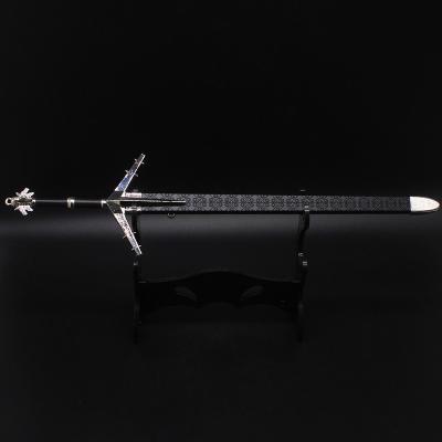 Cina 30CM Anime Sword Keychains Rivia Sword Inspired By The Witcher Great Sword With Scabbard Wall Decor in vendita
